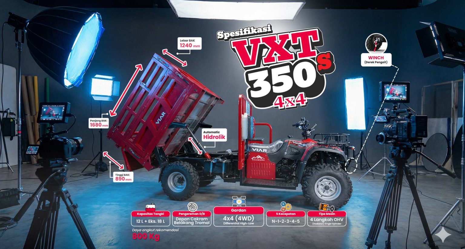 Commercials-VXT 350 s